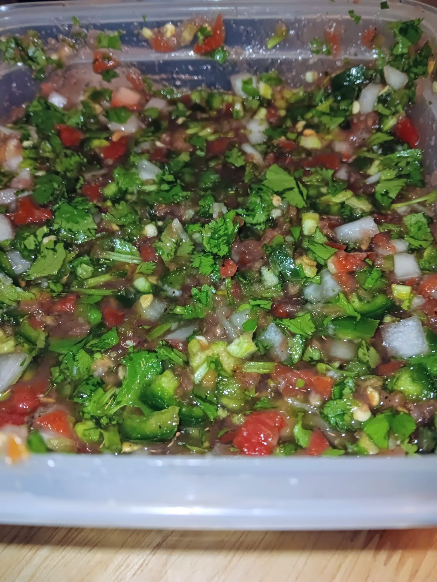 Fresh Pico de Gallo - Cactus Flower Kitchen